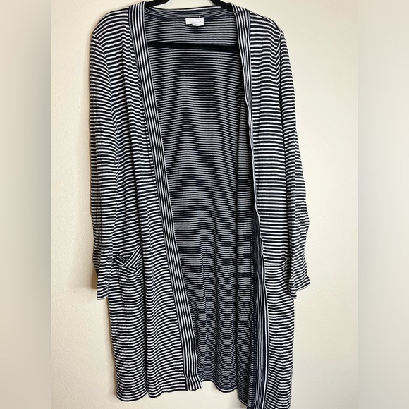 J. Jill | Sweaters | Womens J Jill Cardigan With Pockets 0 Cotton Blue ...